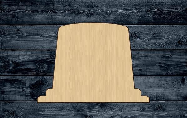 Flasher Lights Police Wood Cutout Shape Silhouette Blank Unpainted Sig